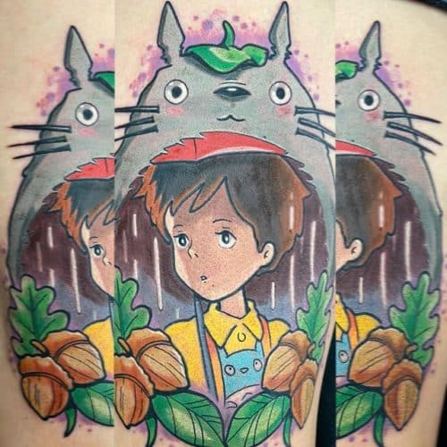 🔥🔥10 top Totoro Tattoo for you on this guide!