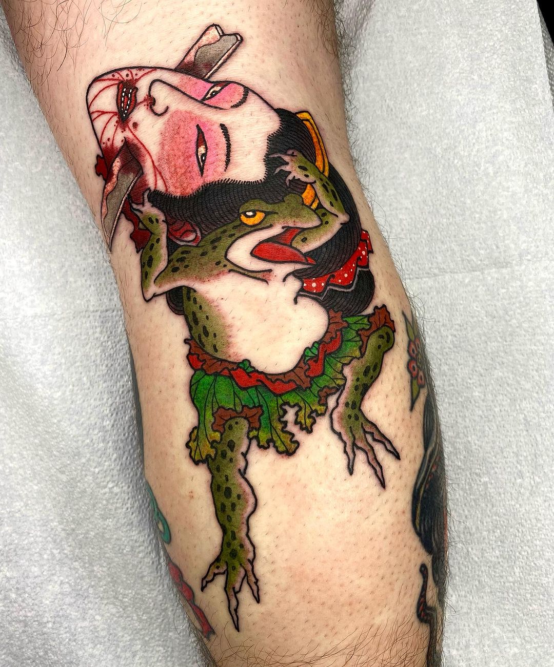 Japanese Frog Tattoo - The Complete guide with designs!