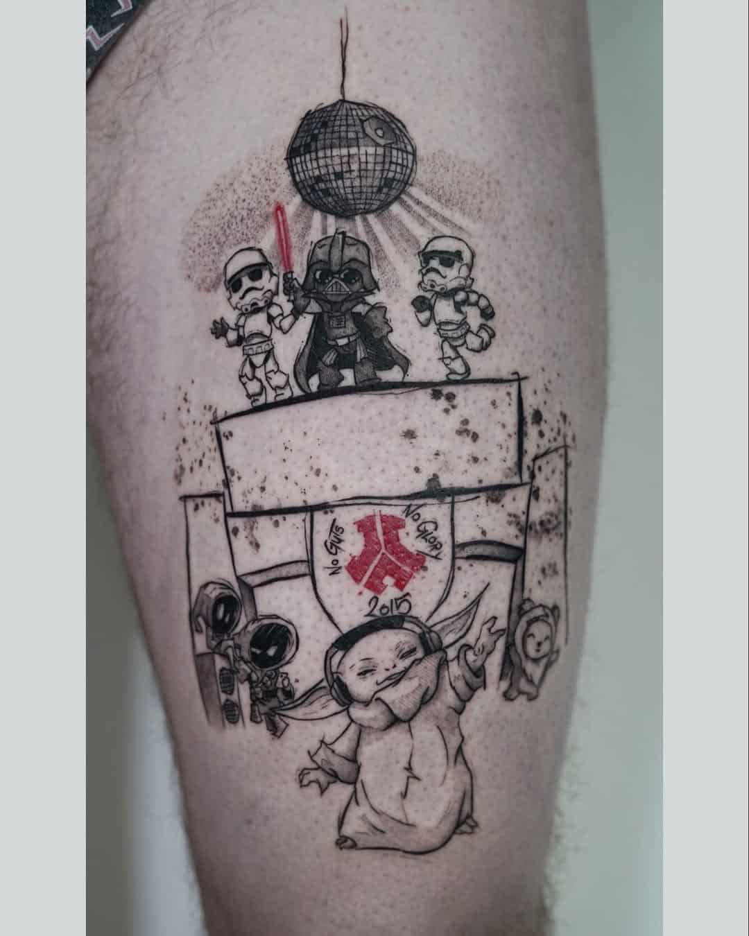 Star Wars Tattoos: 26 Top Designs With Their Meaning!